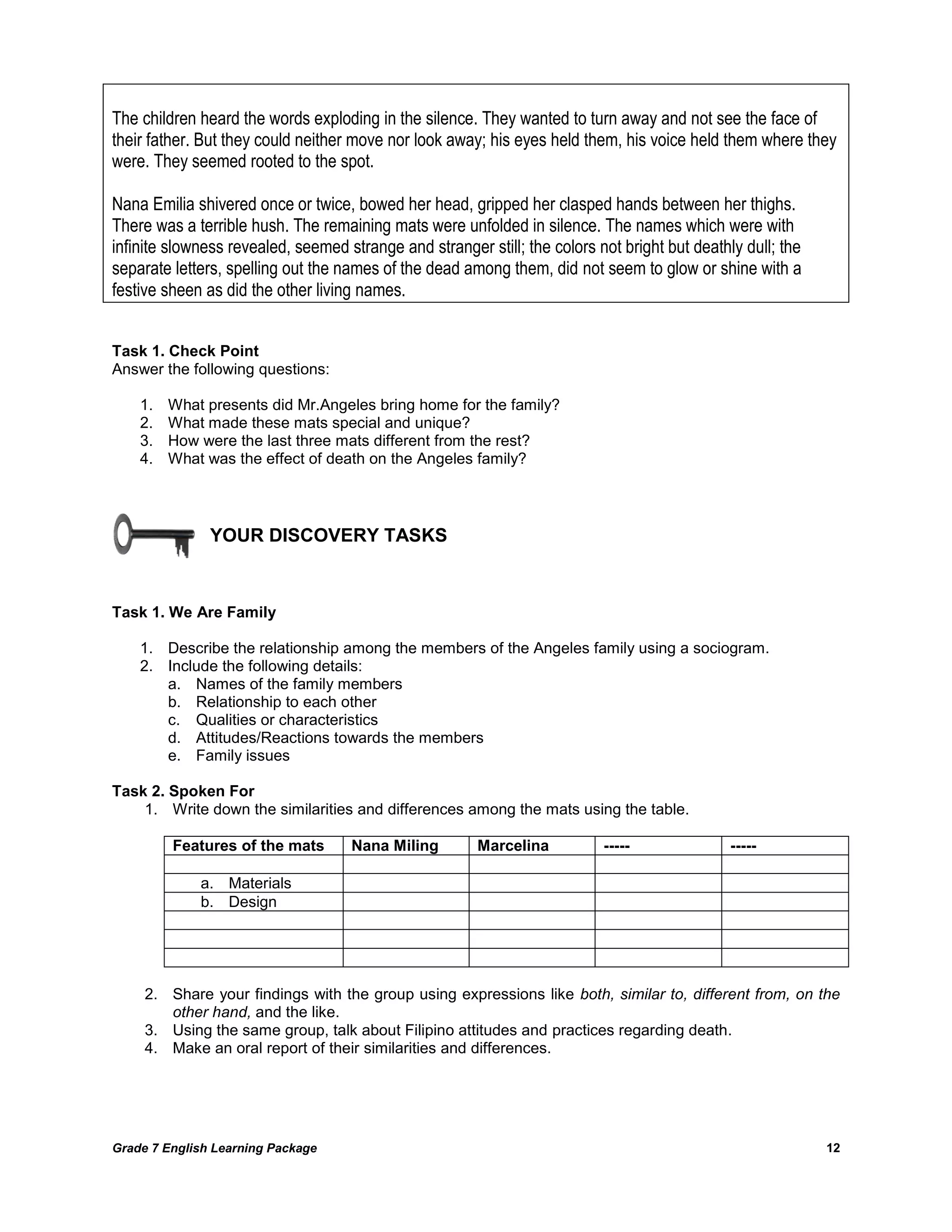 Deped grade 7 english module 2nd quater | PDF