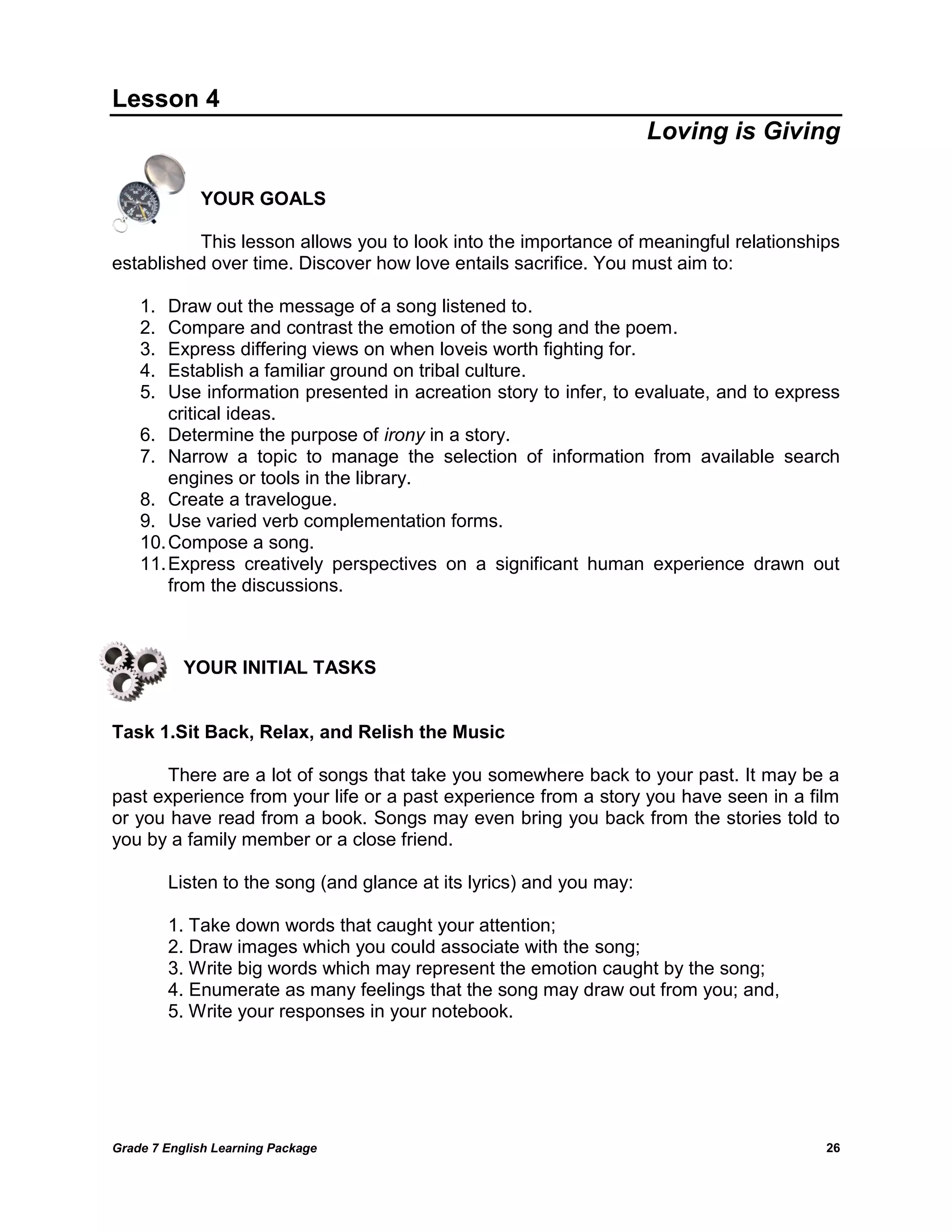 Deped grade 7 english module 2nd quater | PDF