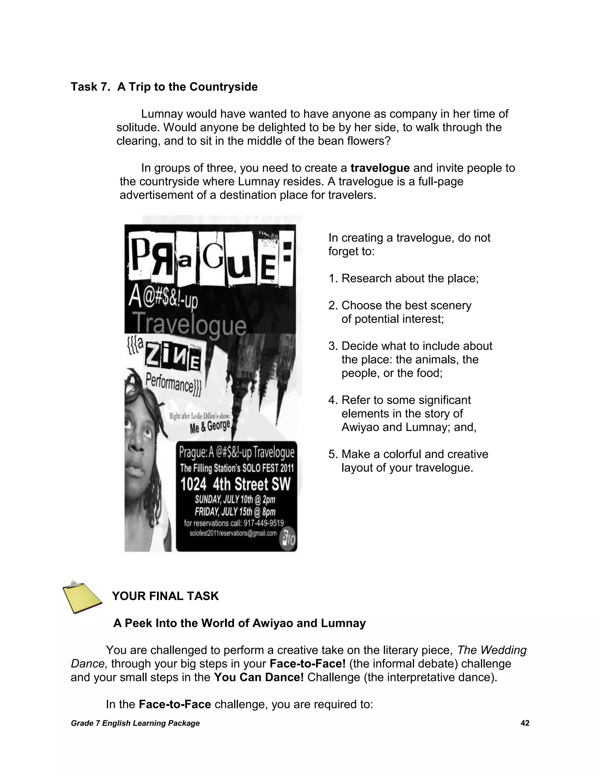 Deped grade 7 english module 2nd quater | PDF