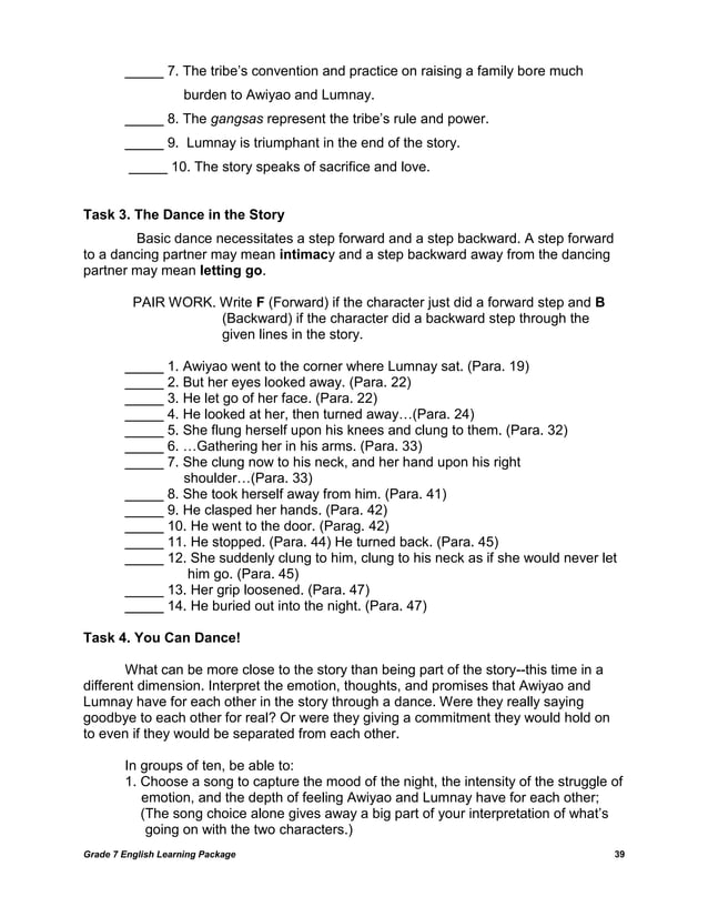 Deped grade 7 english module 2nd quater | PDF