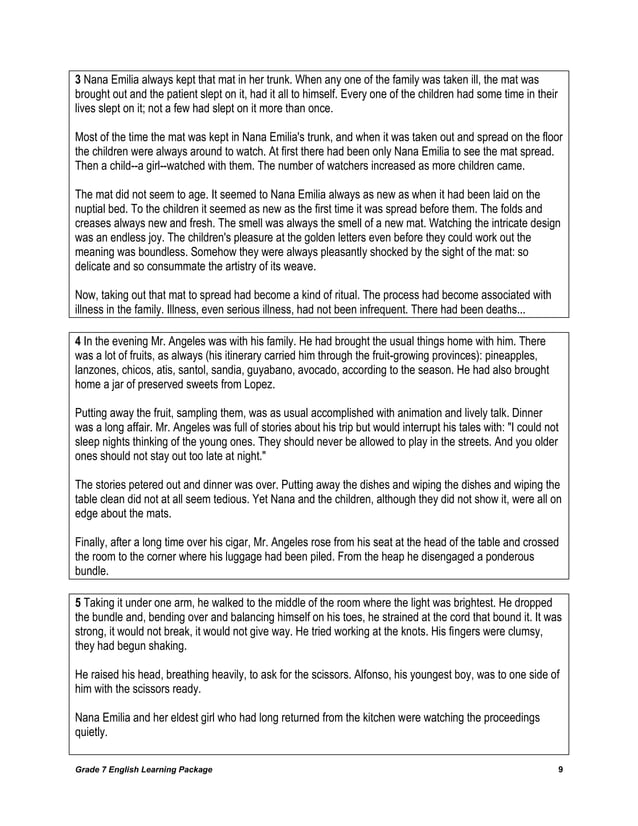 Deped grade 7 english module 2nd quater | PDF