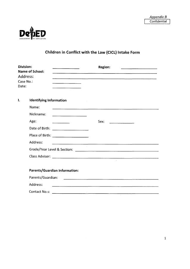 DepEd Guidelines and Procedures of the Management of Children at-Risk…