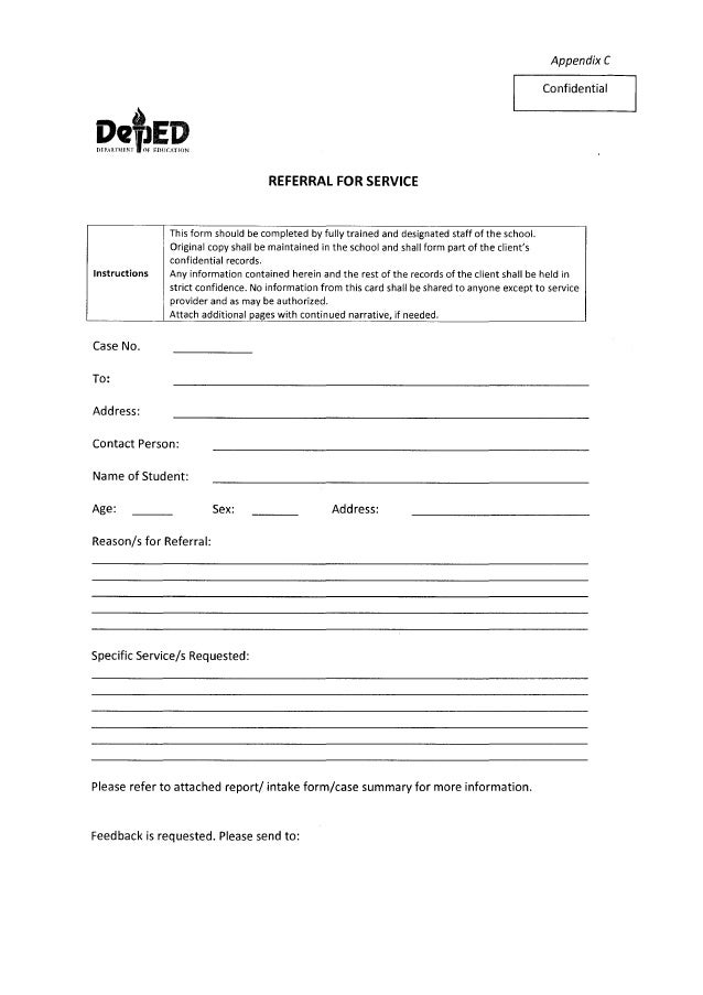 DepEd Guidelines and Procedures of the Management of Children at-Risk…