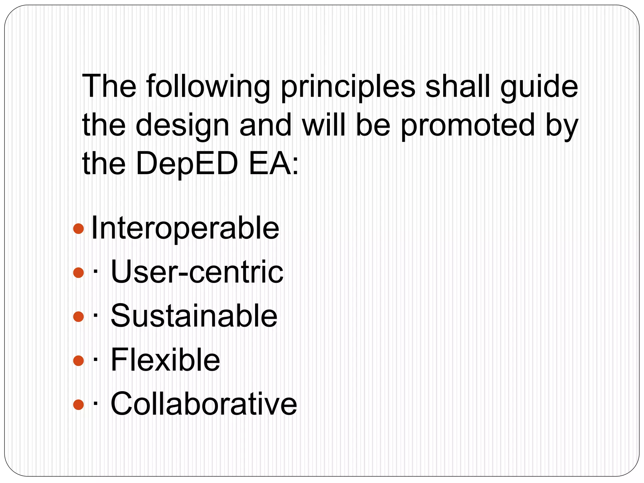 DepED ICT4e Strategic Plan | PPTX