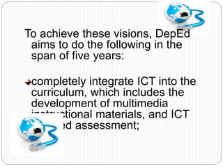 DepED ICT4e Strategic Plan | PPTX