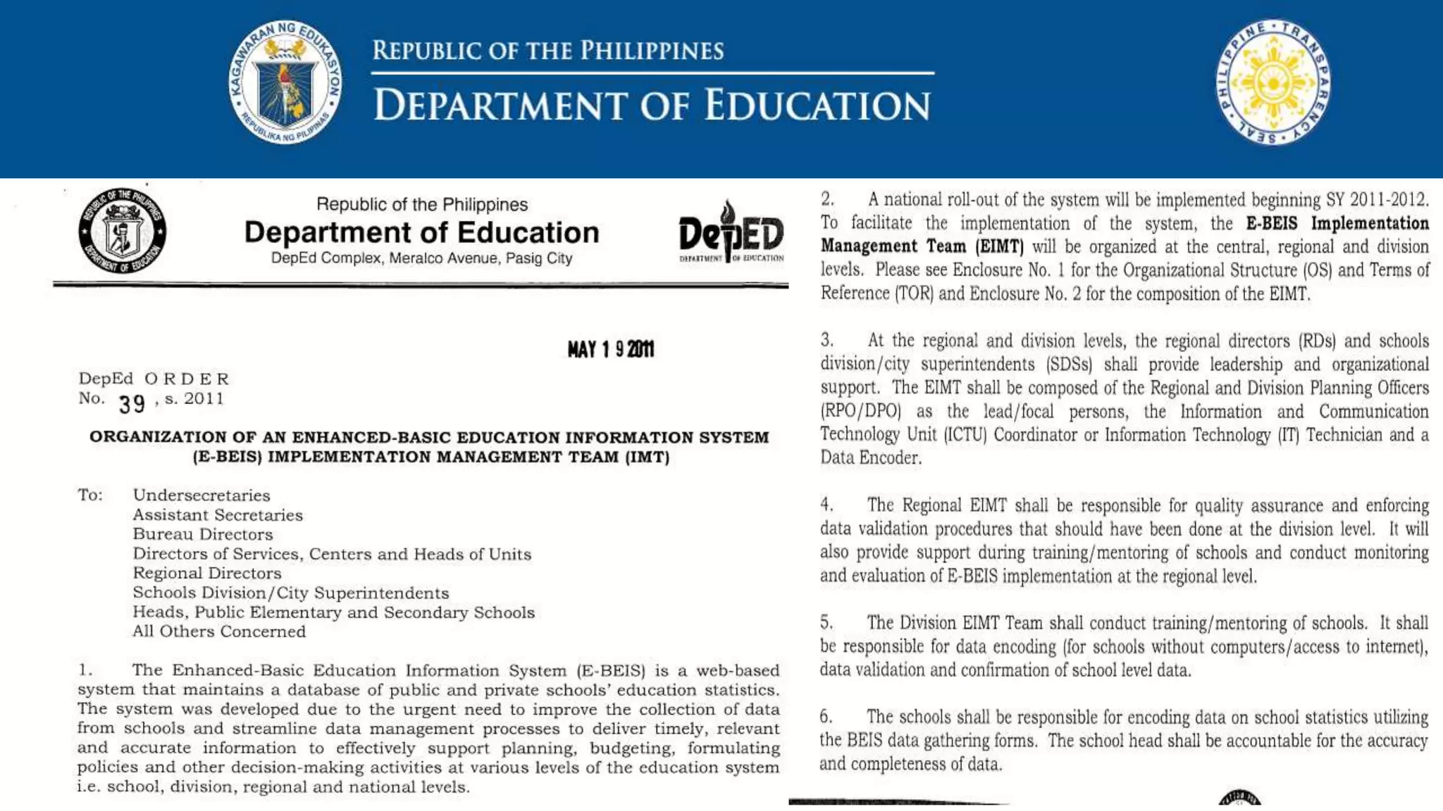 Integration of ICT in DepEd | PPTX