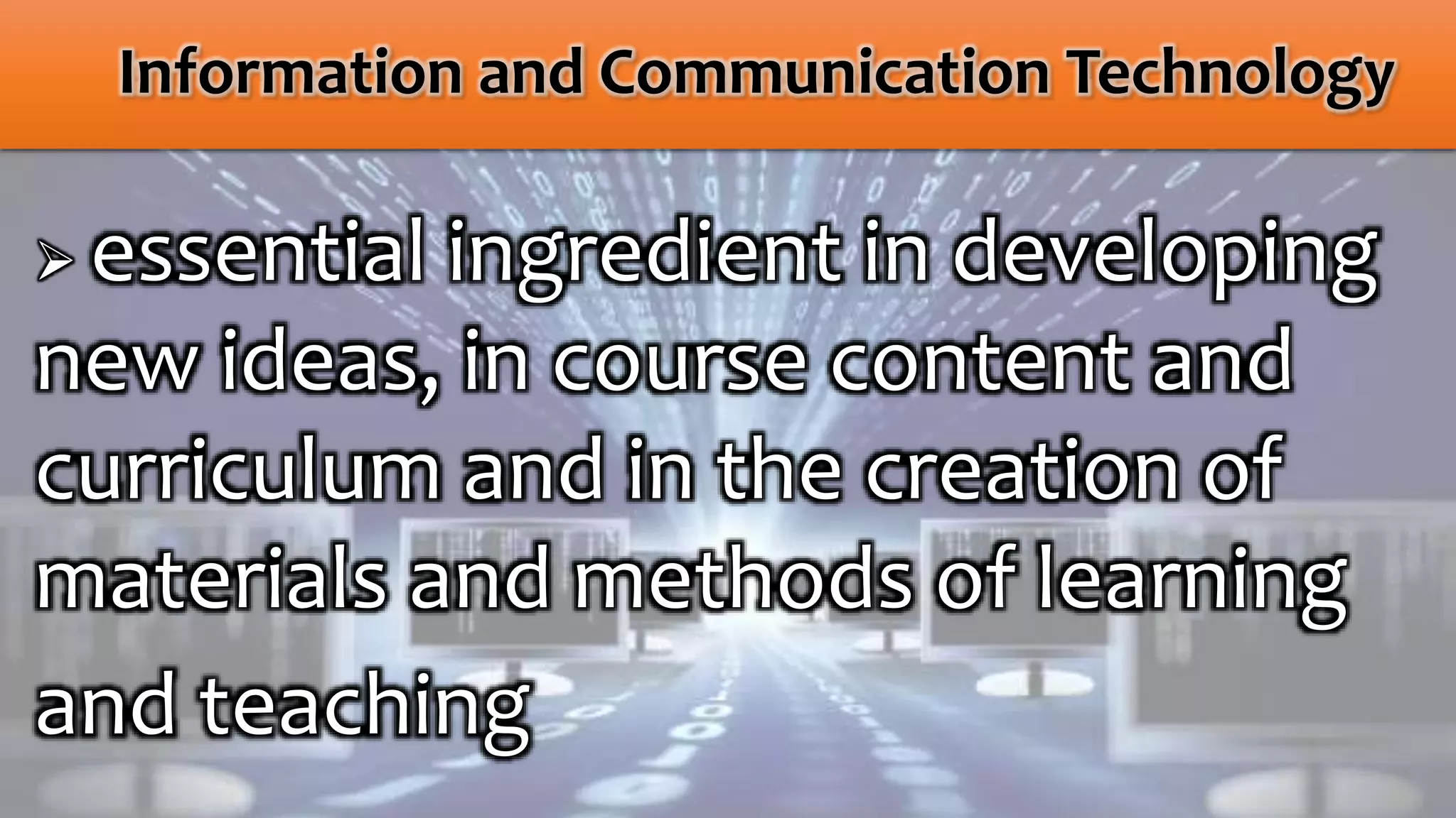 Integration of ICT in DepEd | PPTX