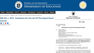 Integration of ICT in DepEd | PPTX