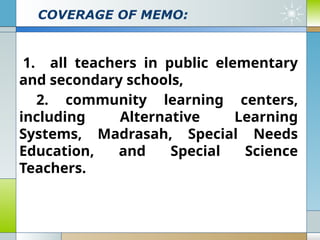 DEPED memo 017, s.25.pptx DR OPENA FILES | PPTX