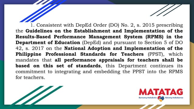 DepEd Memo No. 008 , S. 2023.pptx | Educational Assessment | Education