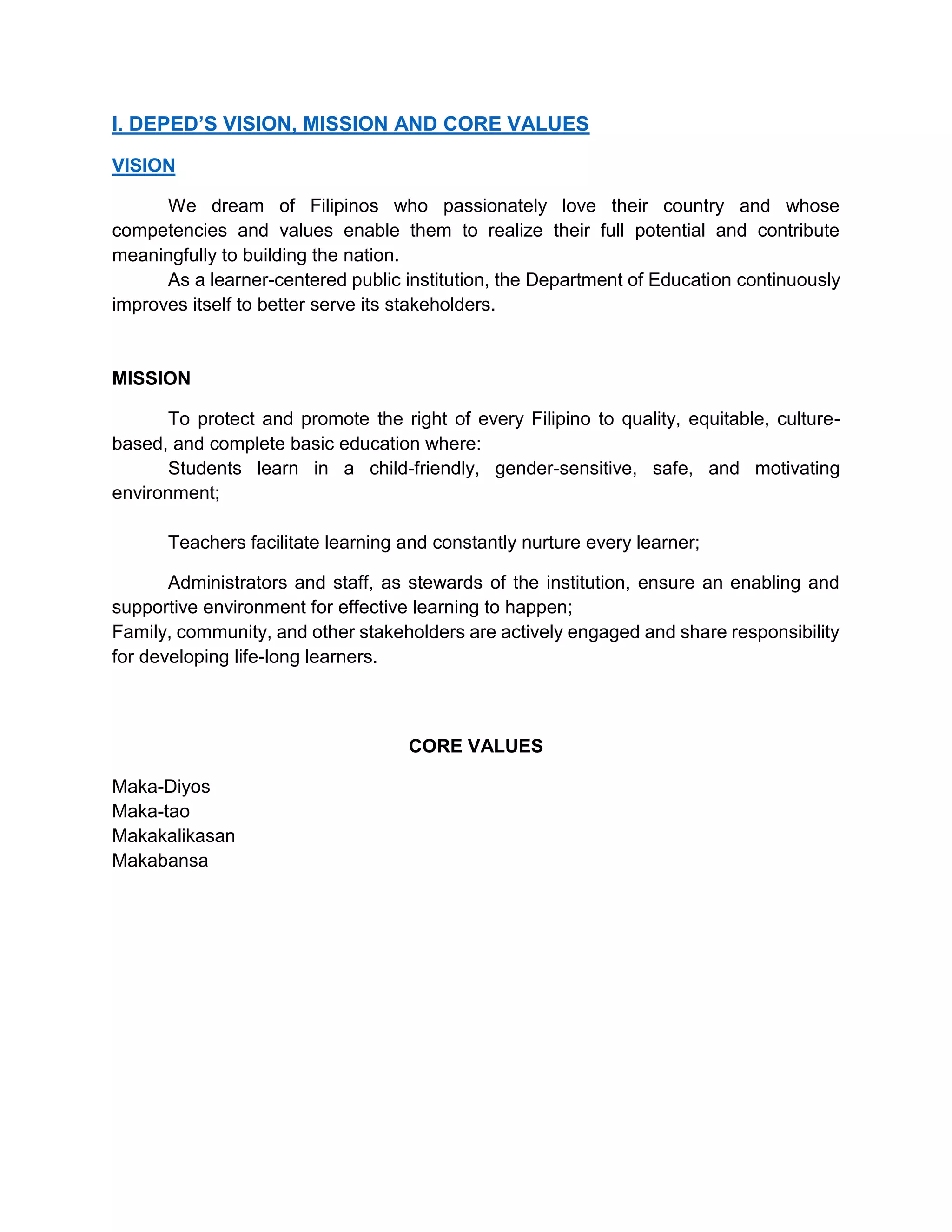 deped mission vision.docx