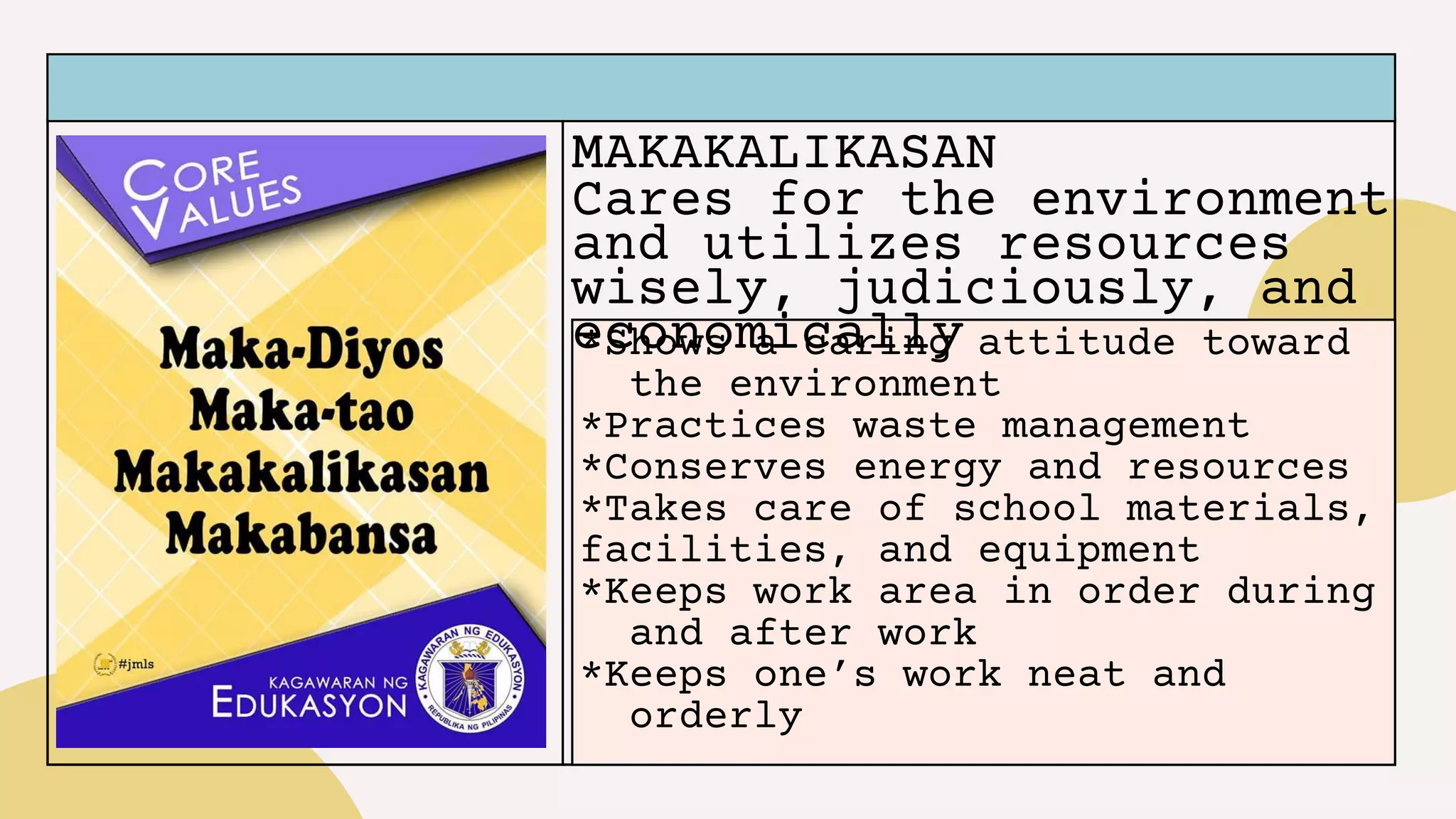 Deped mission, vision and core values | PPTX | Education