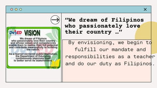 Deped mission, vision and core values | PPTX
