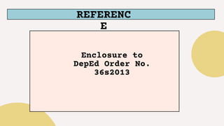 Deped mission, vision and core values | PPTX