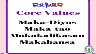 DepED Mission, Vision, and Core Values.pptx