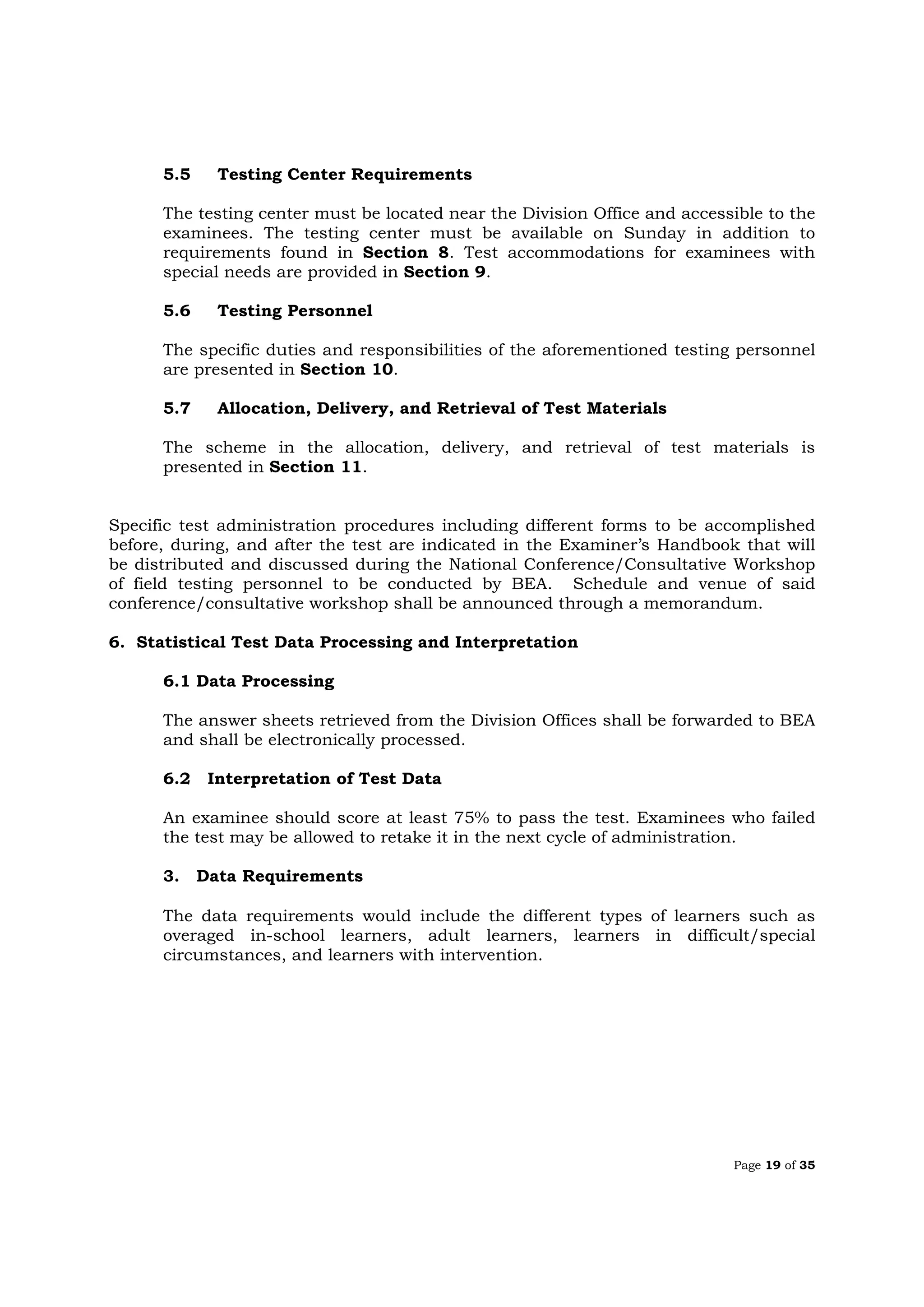 Dep ed order do-s2016_55 k-12 assessment policy | PDF