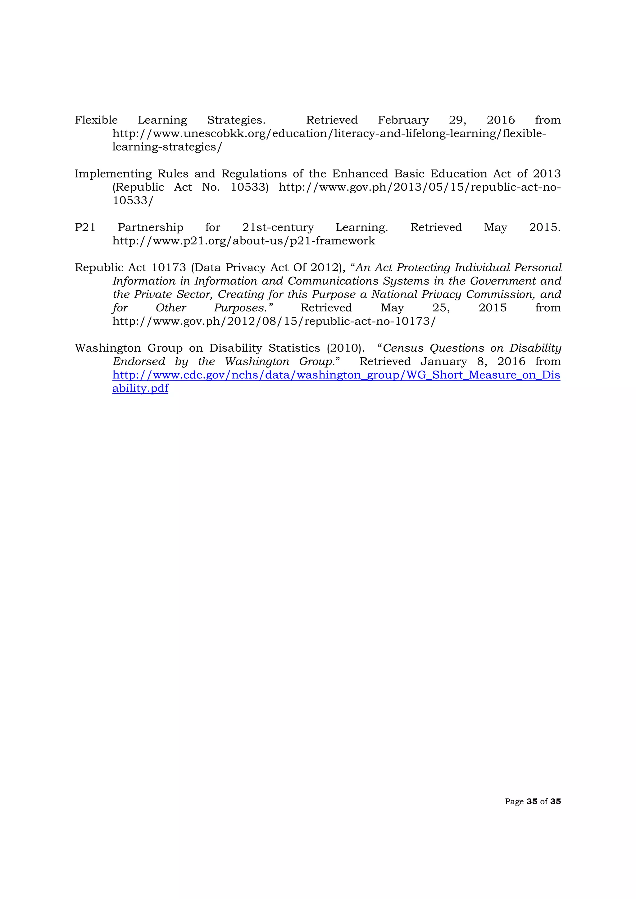 Dep ed order do-s2016_55 k-12 assessment policy | PDF