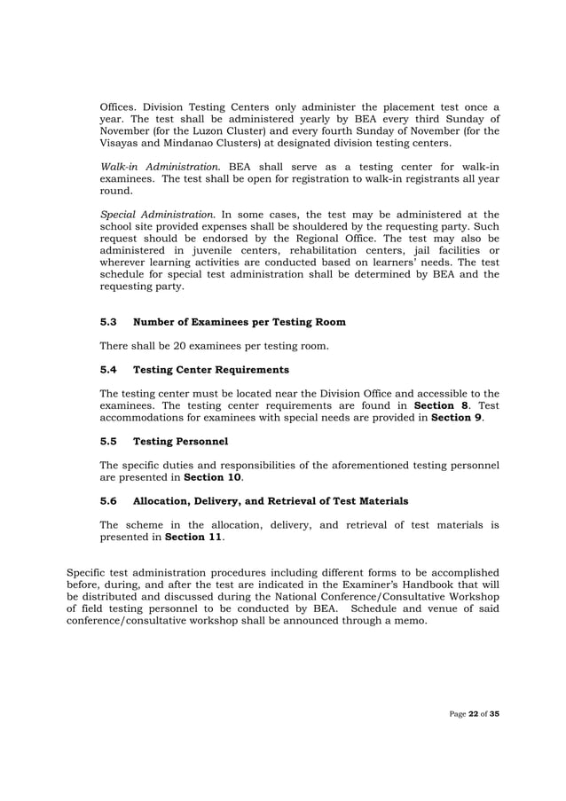 Dep ed order do-s2016_55 k-12 assessment policy | PDF