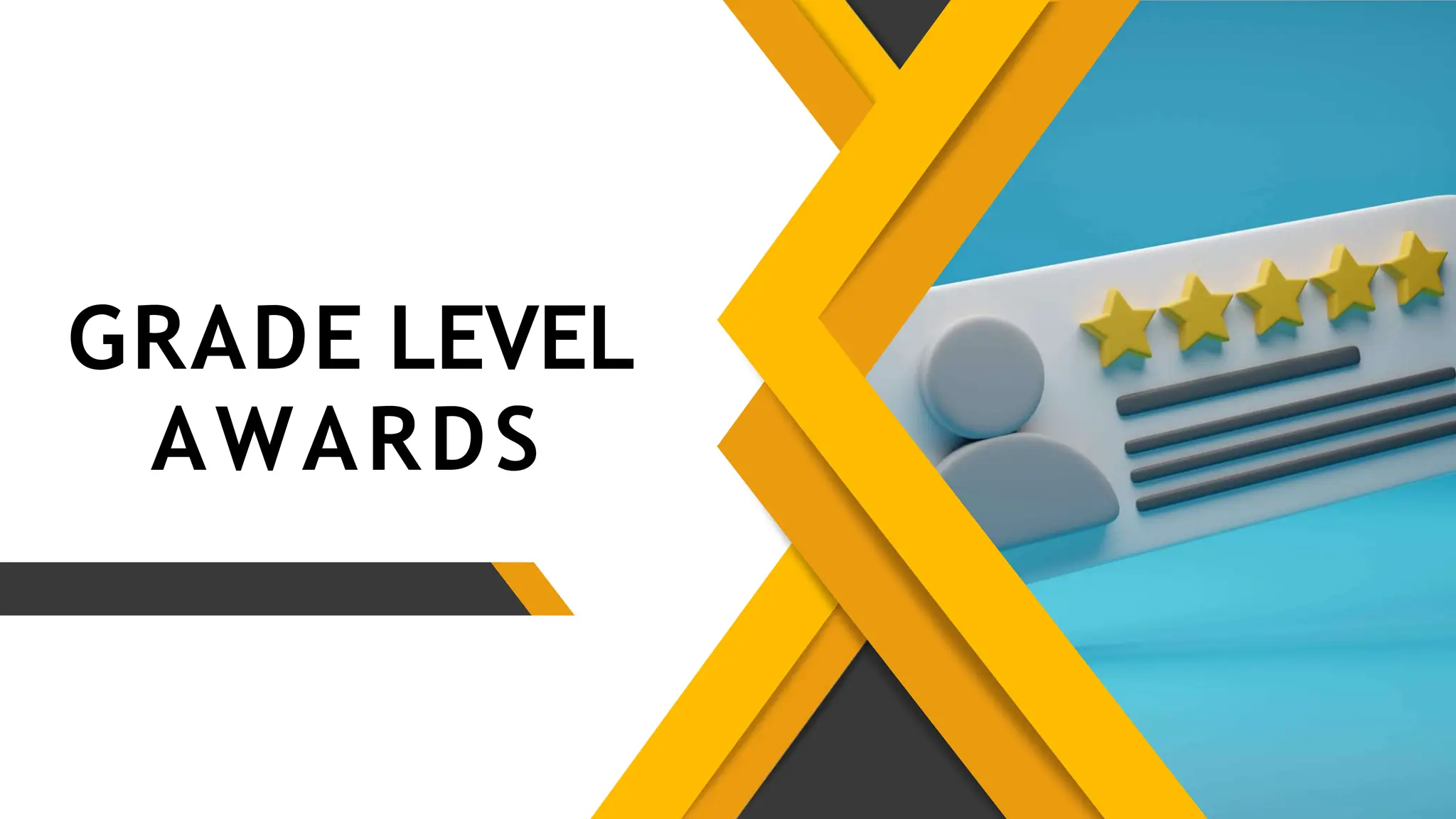 The Award for Academic Excellence of Grade 1- 12 | PPTX