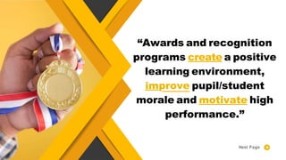 The Award for Academic Excellence of Grade 1- 12 | PPTX