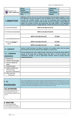 Dep ed order #41 s. 2016 1day g10esp | PDF