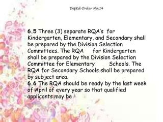 DepEd Order No.14