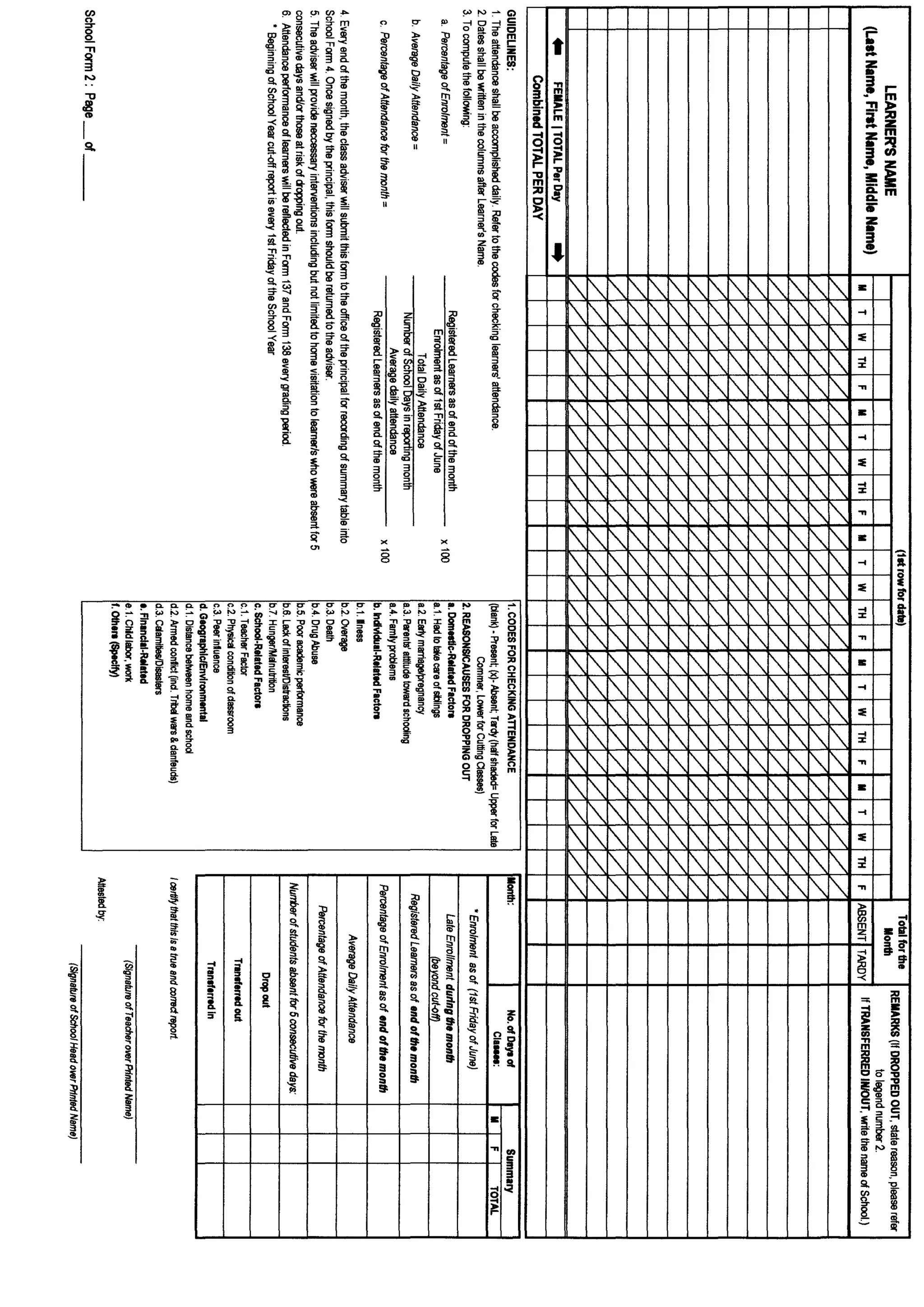 Deped order no.4,s2014 modified school forms | PDF
