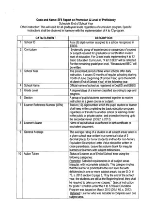 Deped order no.4,s2014 modified school forms | PDF