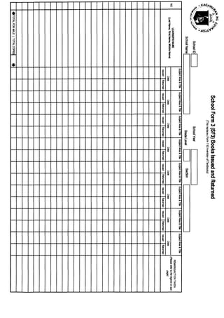 Deped order no.4,s2014 modified school forms | PDF