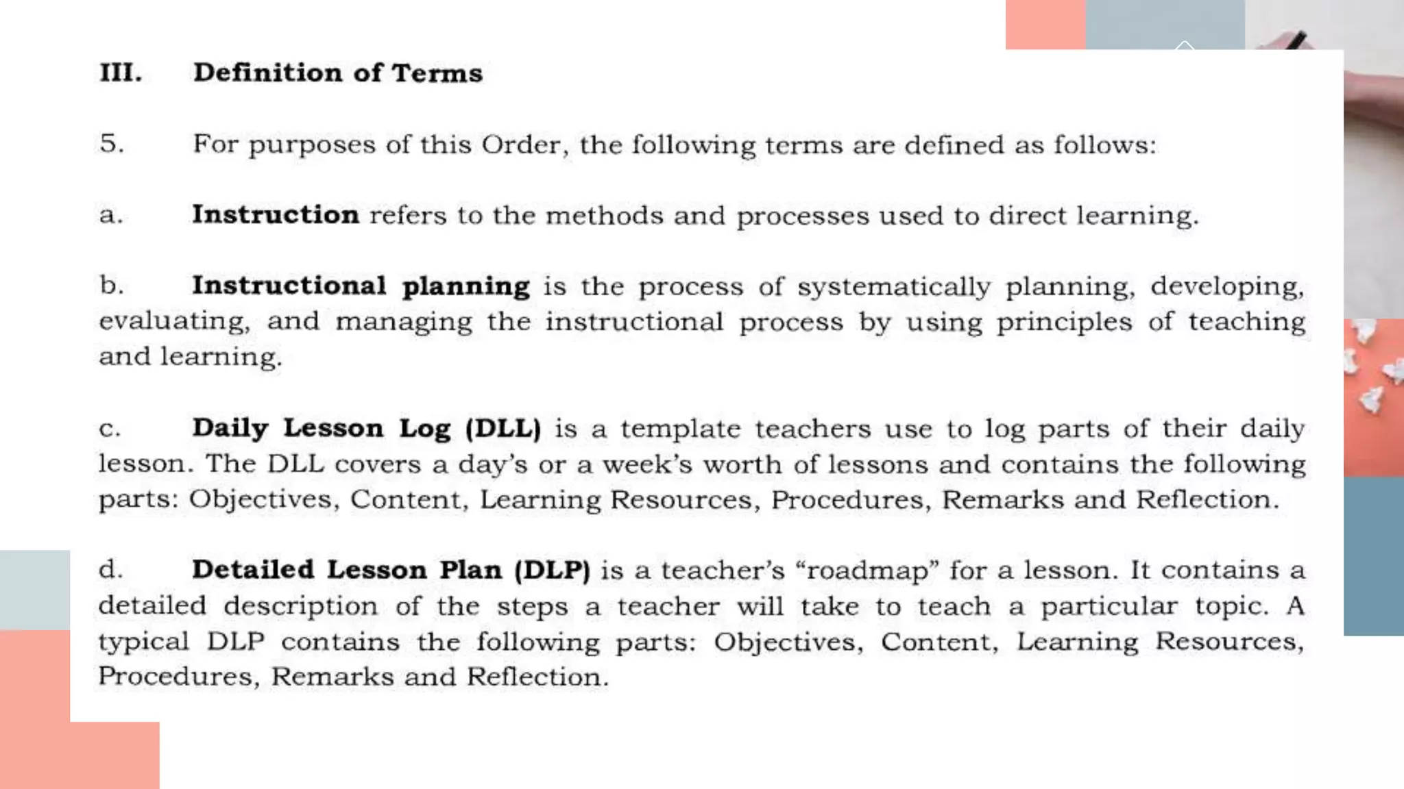 DepEd Order no. 42 s. 2016 | PPTX