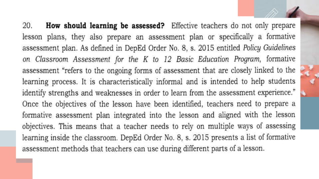 DepEd Order no. 42 s. 2016 | PPTX