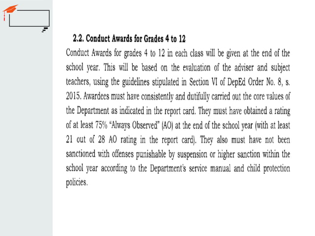 DepEd Order no. 36 s. 2016 | PDF