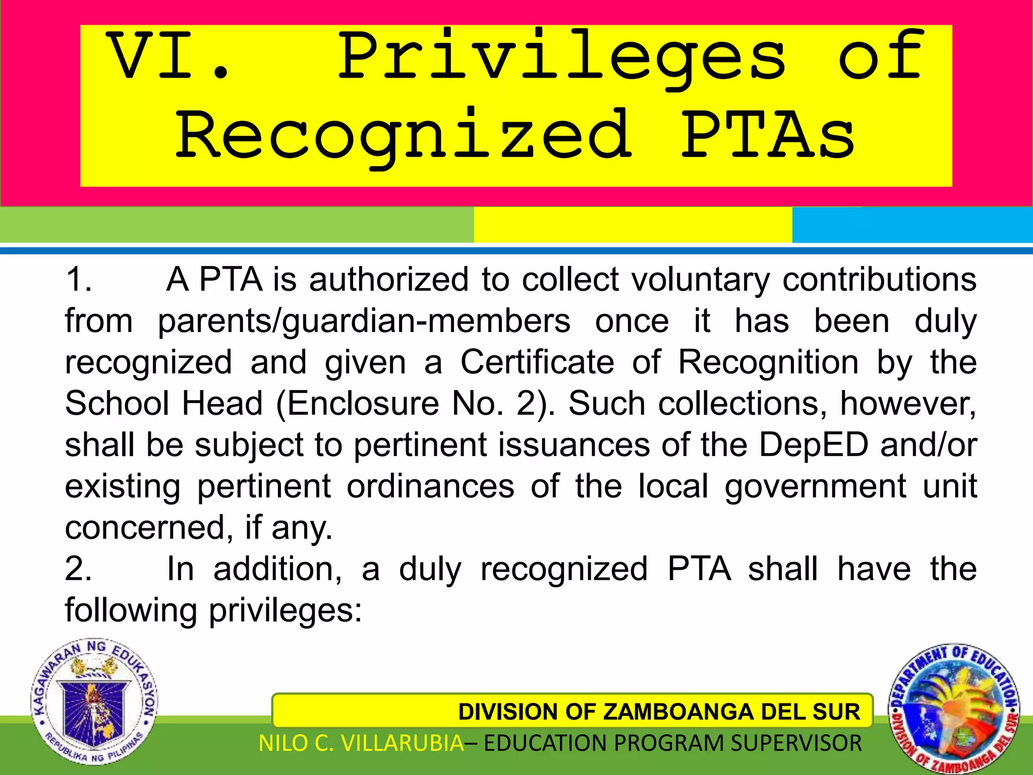 DO 54, s. 2009 - Revised Guidelines Governing Parents-Teachers ...