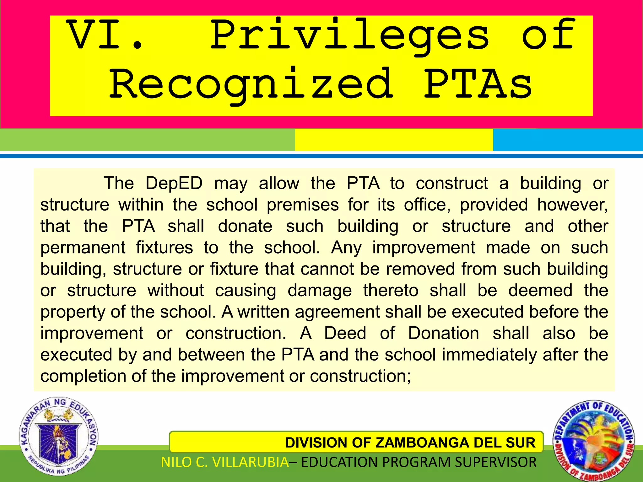 DO 54, s. 2009 - Revised Guidelines Governing Parents-Teachers ...