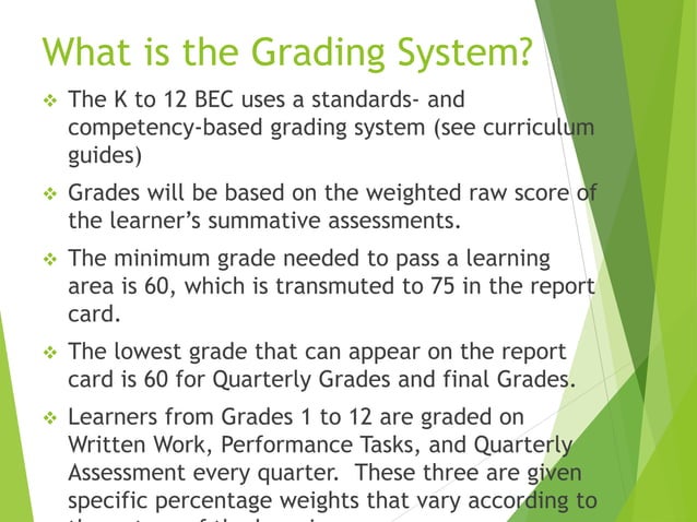 DEPED Order no. 8, s. 2015 | PPTX | Educational Assessment | Education