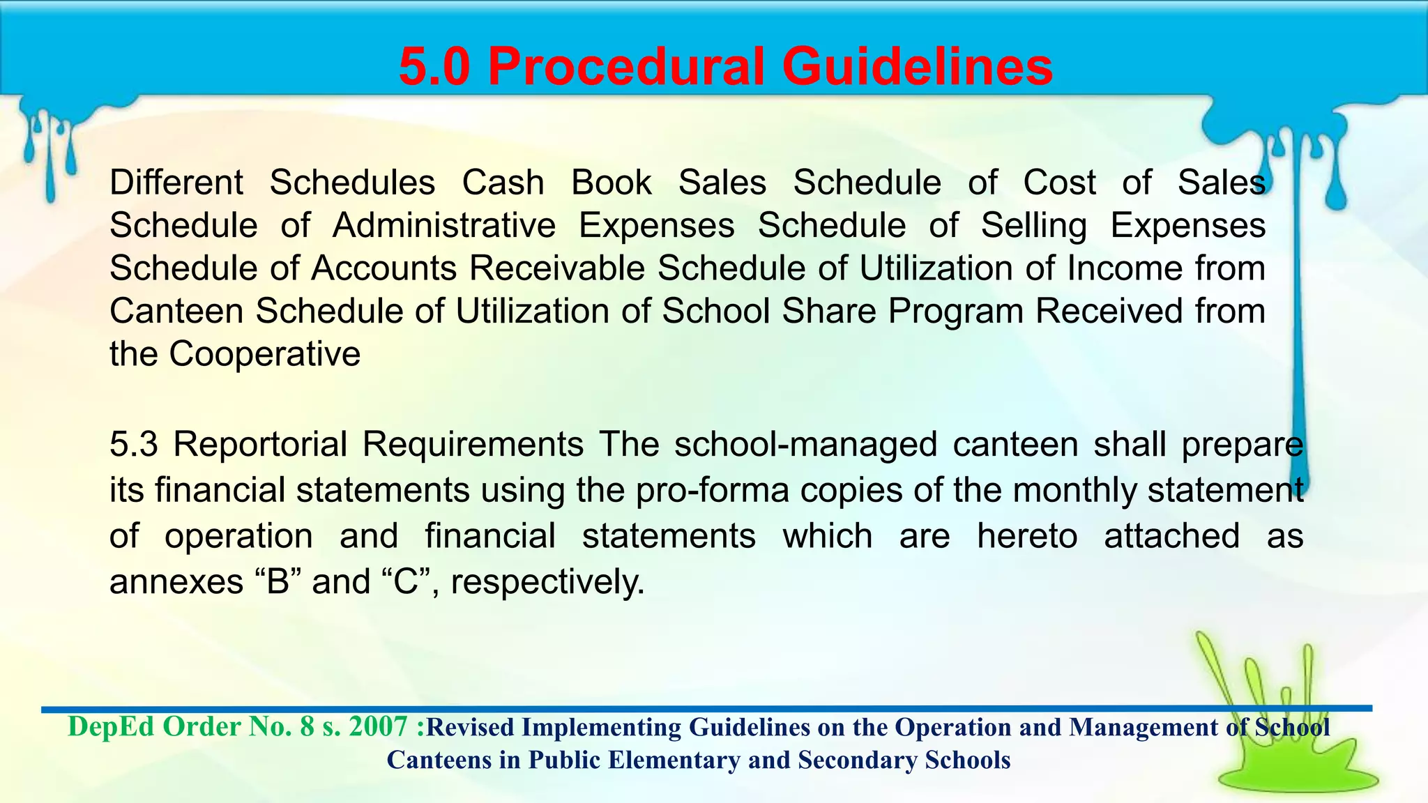 Dep ed order no. 8 s. 2007 | PDF