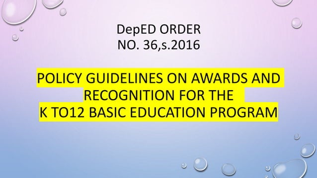 DepED ORDER No.009.pptx