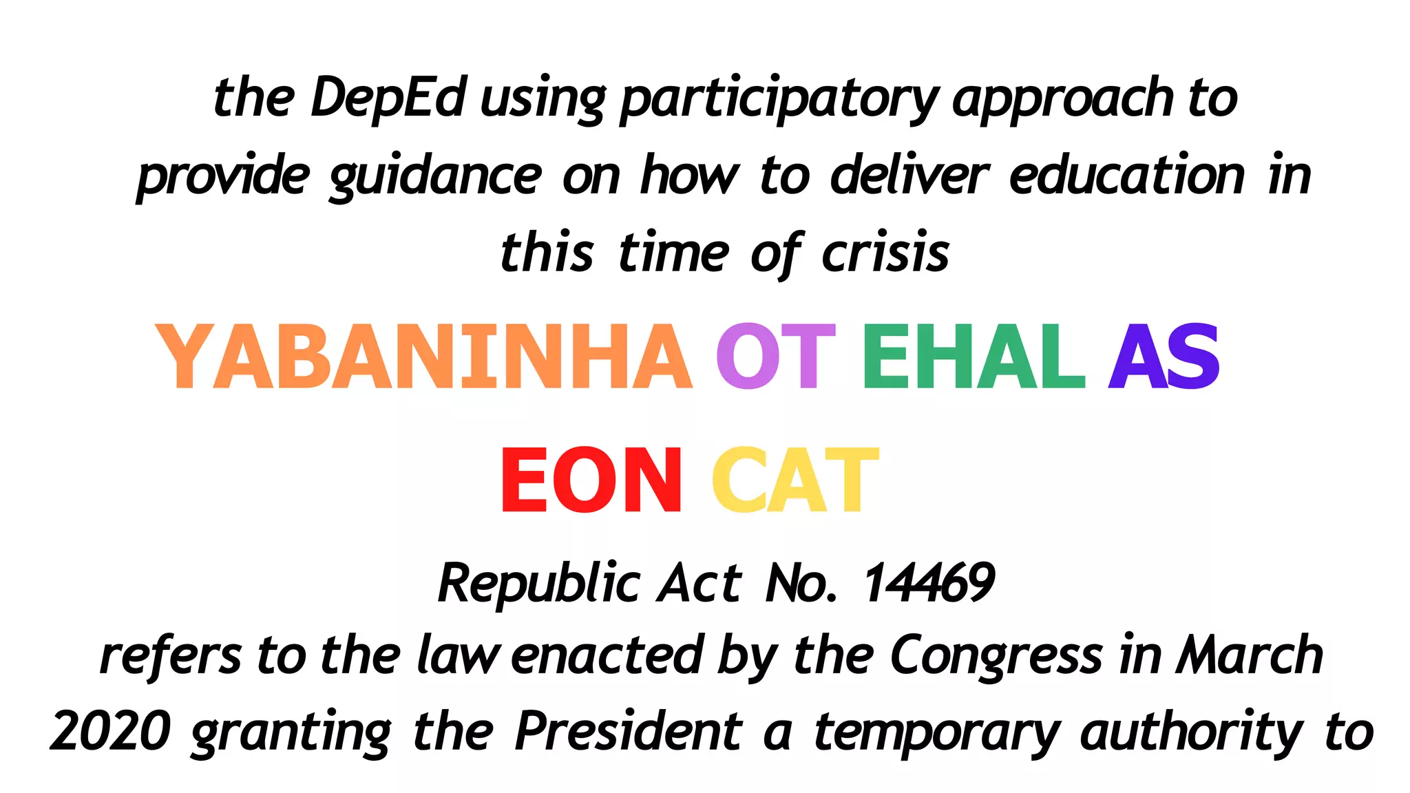 DEPED ORDER NO. 15 S. 2020.pptx