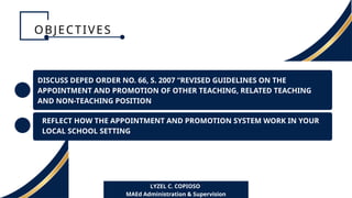 Educational Policy (DEPED ORDER NO. 66 S. 2007).pptx