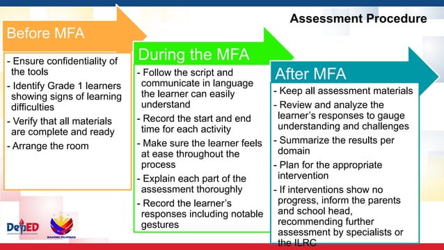 DepEd Order No. 29, s. 2018_Policy on the Implementation of Multi-Factored Assessment Tool (MFAT ...