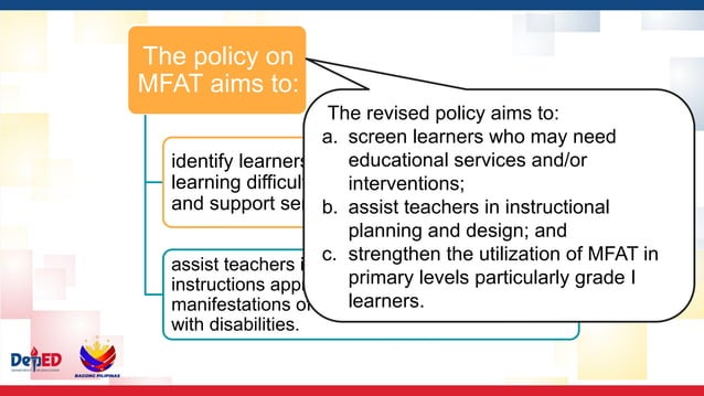 DepEd Order No. 29, s. 2018_Policy on the Implementation of Multi-Factored Assessment Tool (MFAT ...