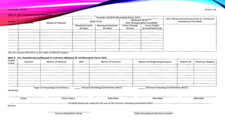 Deped Order No 11, s.2018 "Guidelines on the Preparation and Checking ...