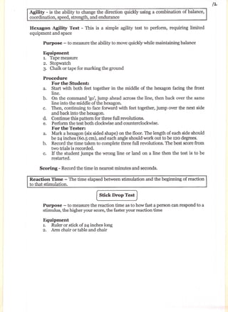 Dep ed physical fitness test | PDF | Running and Jogging | Fitness and ...