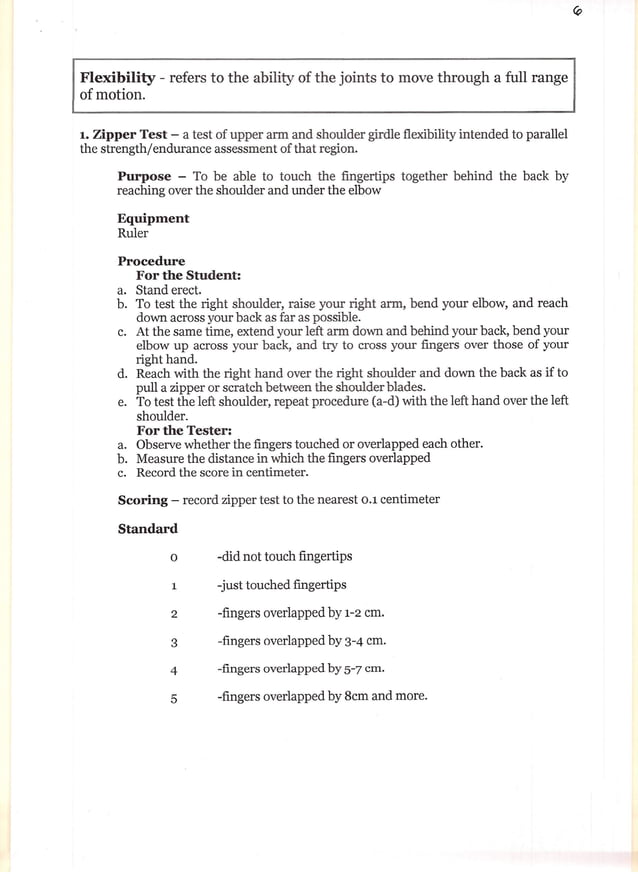 Dep ed physical fitness test | PDF