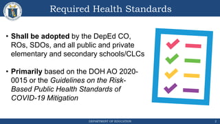 DepEd Required Health Standards.pptx