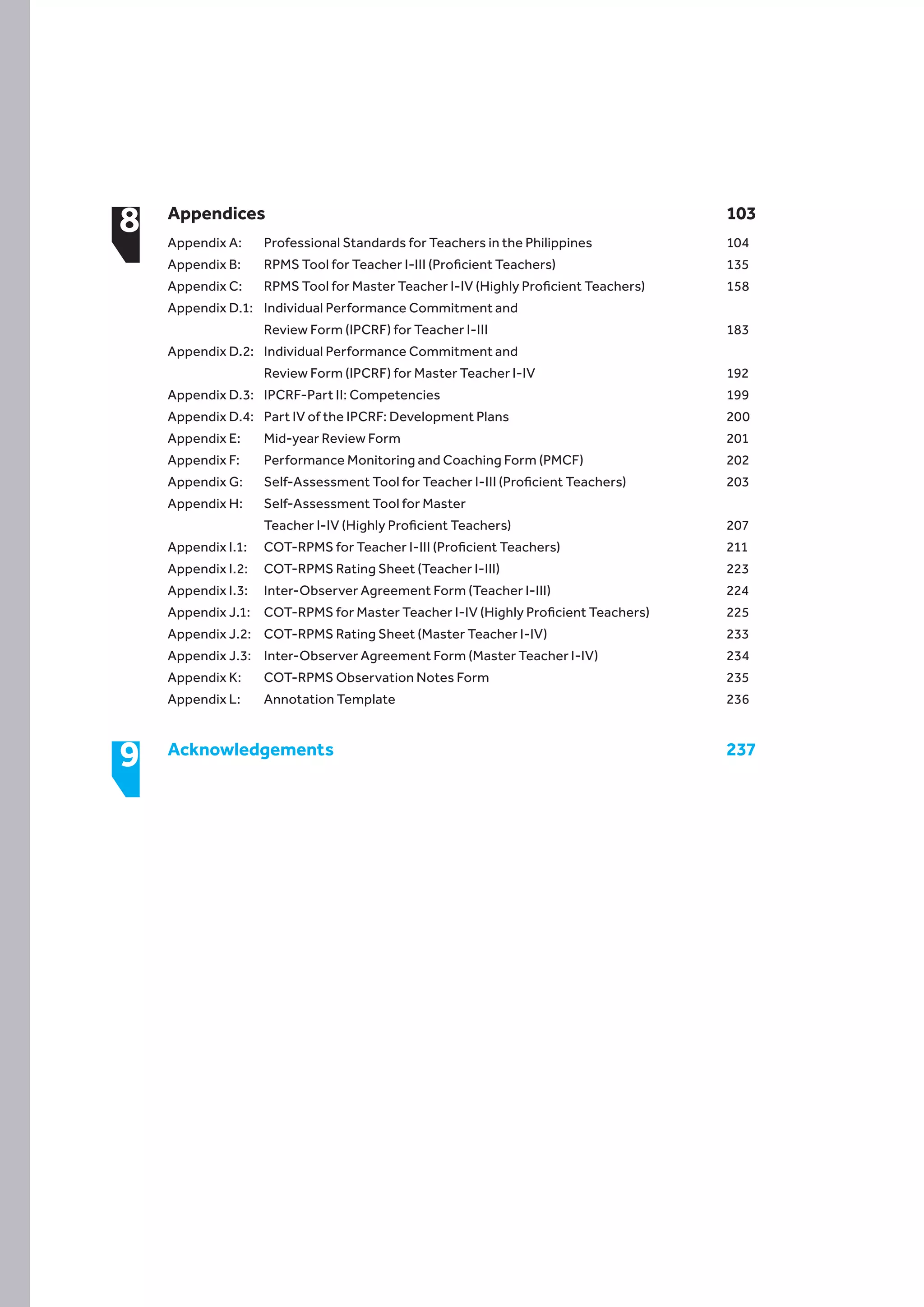 Deped rpms_manual_june21,2018 | PDF | Professional School ...
