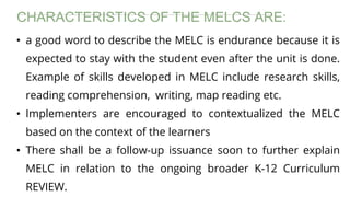 Dep ed's learning continuity plan powerpoint sir cahilig | PPTX ...