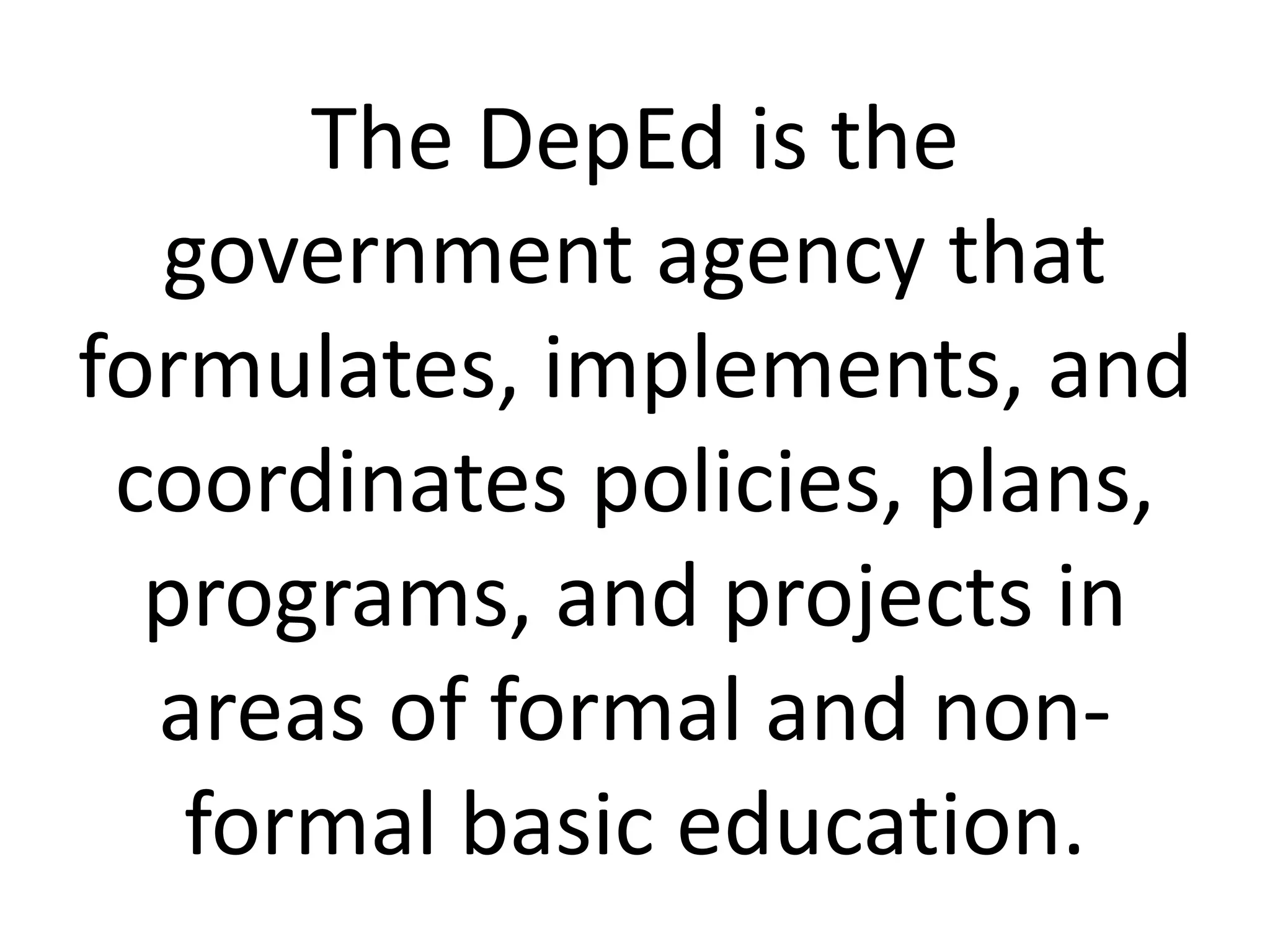 DepEd's New Vision, Mission and Core Values | PPTX