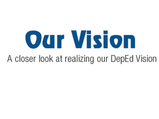 DepEd's New Vision, Mission and Core Values | PPTX