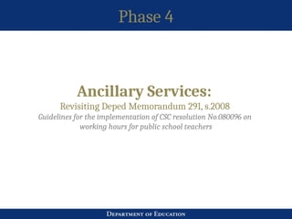 DepEd Teacher’s Workload Policy Study.pptx